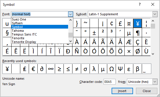 Chi Symbol To Insert Into Word Kaserforfree
