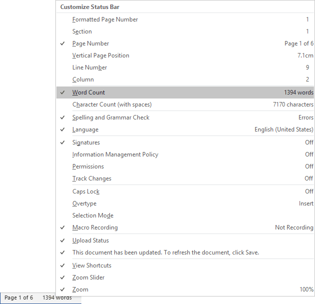 Cald Auxiliar Perete Calculate Characters In Word mprejmuire Din Nou