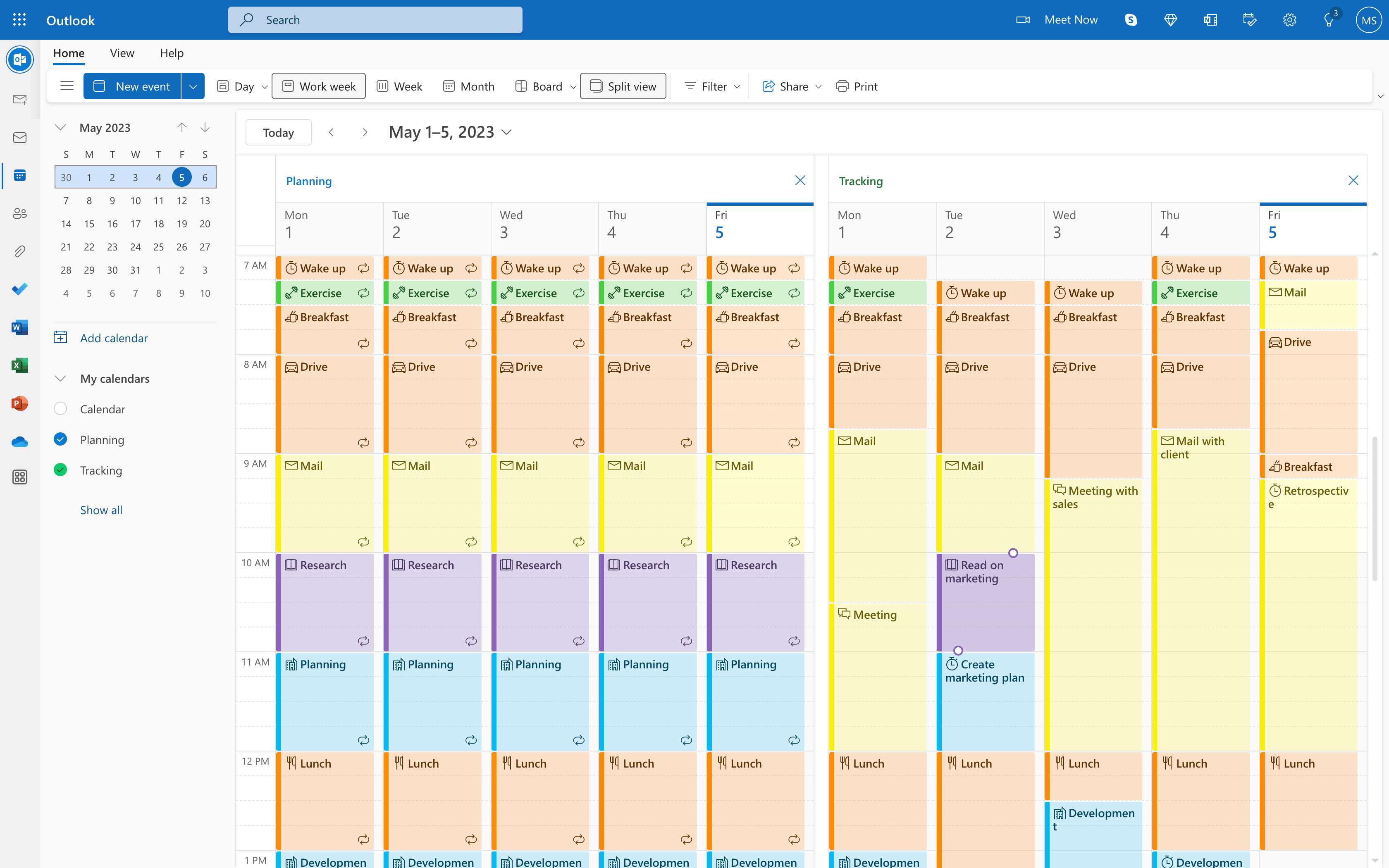 Learn how to use Outlook to manage activities - Microsoft Outlook 365