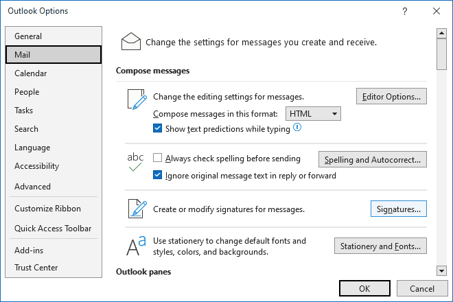Change Em Ail Default Font In Office 365 Bpocab